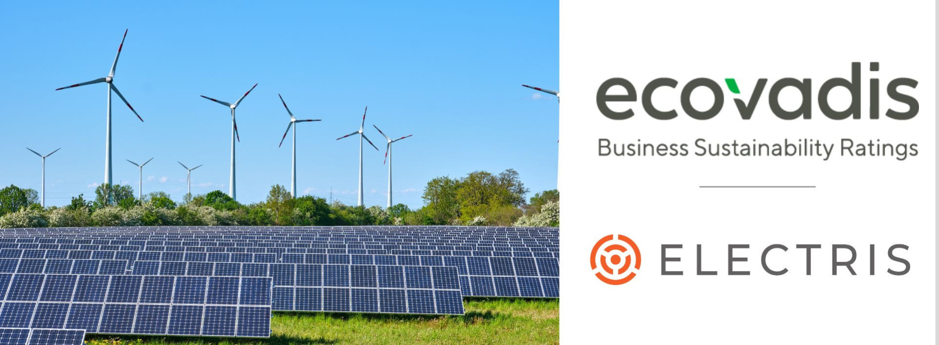 Electris received EcoVadis certification and positive assessment from ...