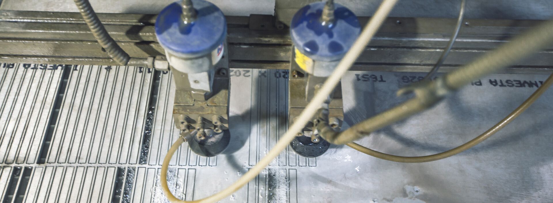 WaterJet Cutting Services. Aluminium & Copper Parts - Electris